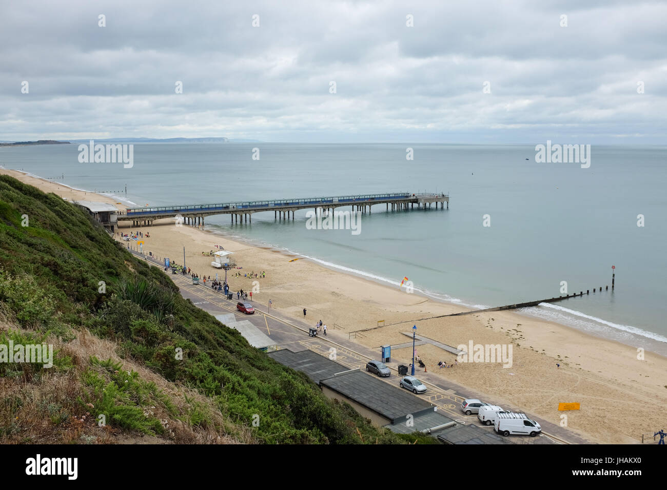Boscombe pier near Bournemouth, Dorset, England Stock Photo - Alamy