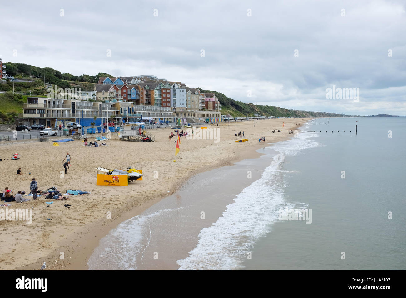 Boscombe beach near Bournemouth, England Stock Photo - Alamy