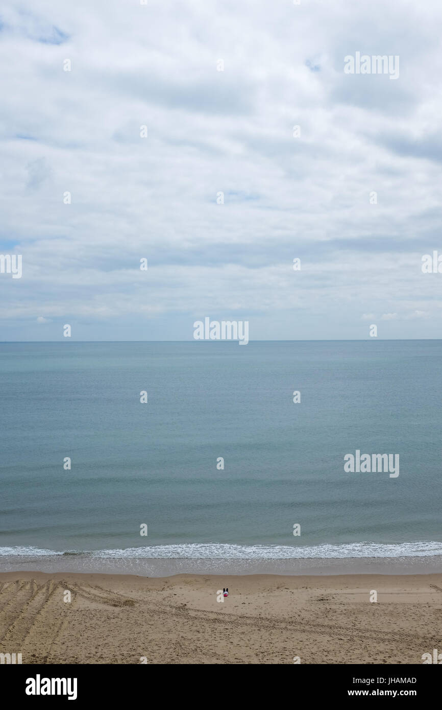 Durley Chine beach in Bournemouth, England Stock Photo - Alamy