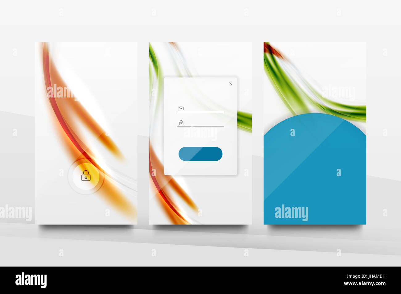 Mobile application interface background, user interface - UI ...