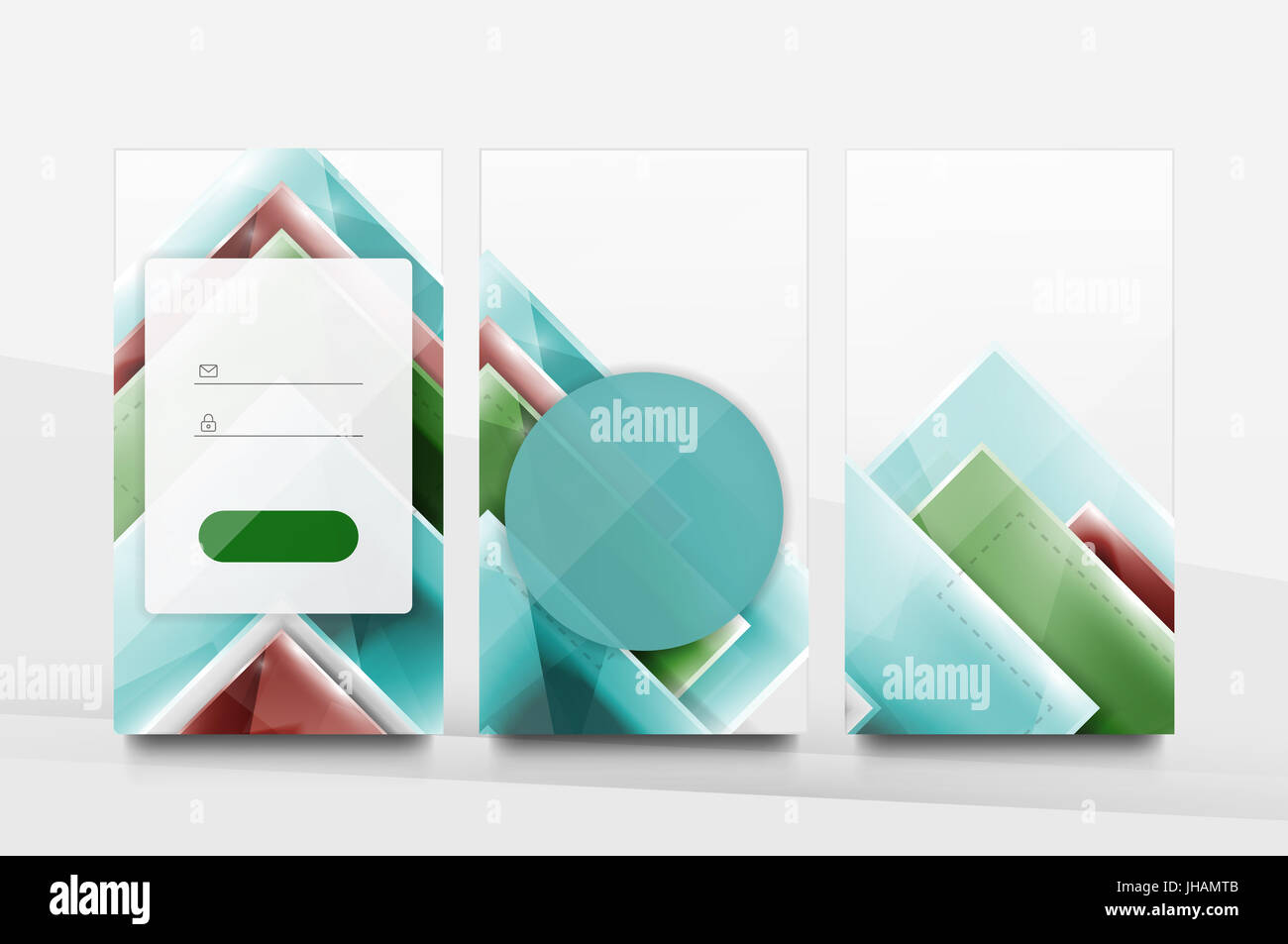 Mobile background ui - geometric abstract pattern. Application ...