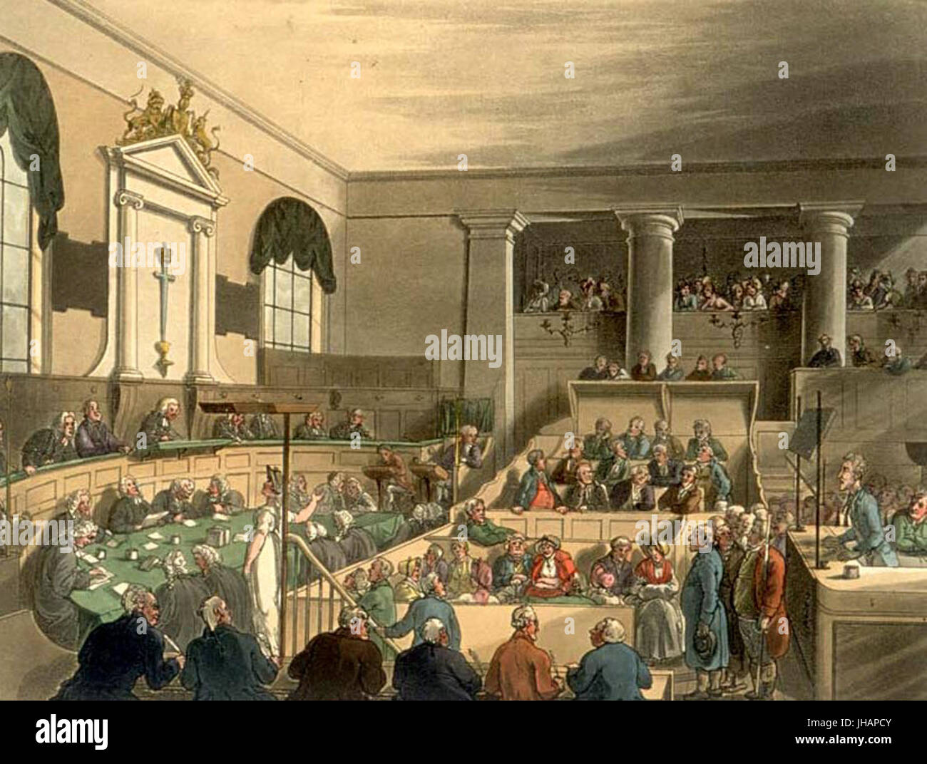 Old bailey london 18th century hi-res stock photography and images - Alamy