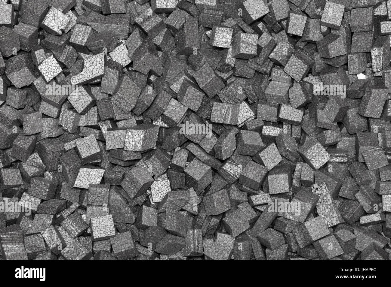 black styrofoam pellets Stock Photo - Alamy