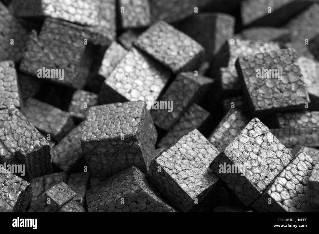 Black styrofoam pellets hi-res stock photography and images - Alamy