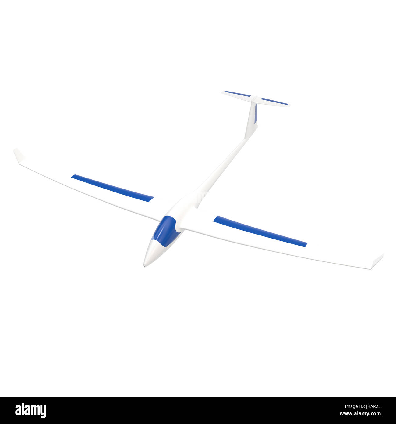 Sailplane glider Cut Out Stock Images & Pictures - Alamy