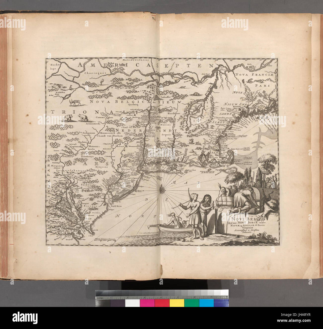 Novi Belgii Hiod nunc Novi Jorck vocatur, Novae gr. Angliae & Partis ...