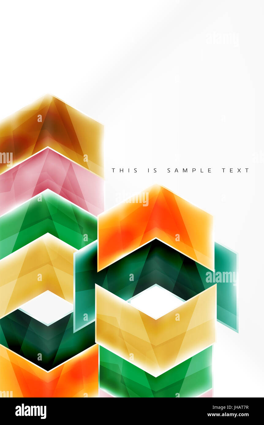 Glass glossy arrow motion background. web brochure, internet flyer ...