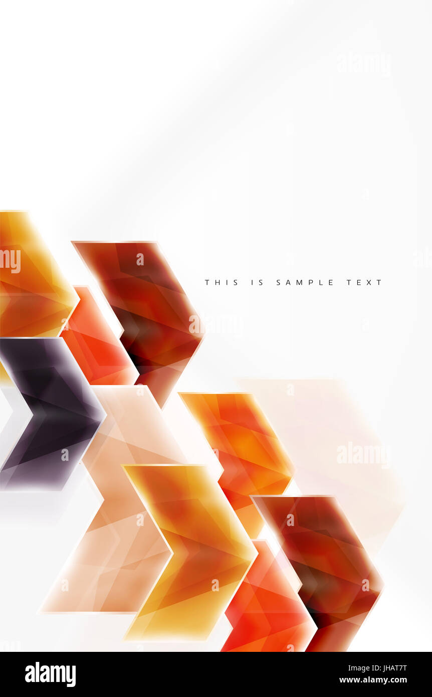Glass glossy arrow motion background. web brochure, internet flyer ...