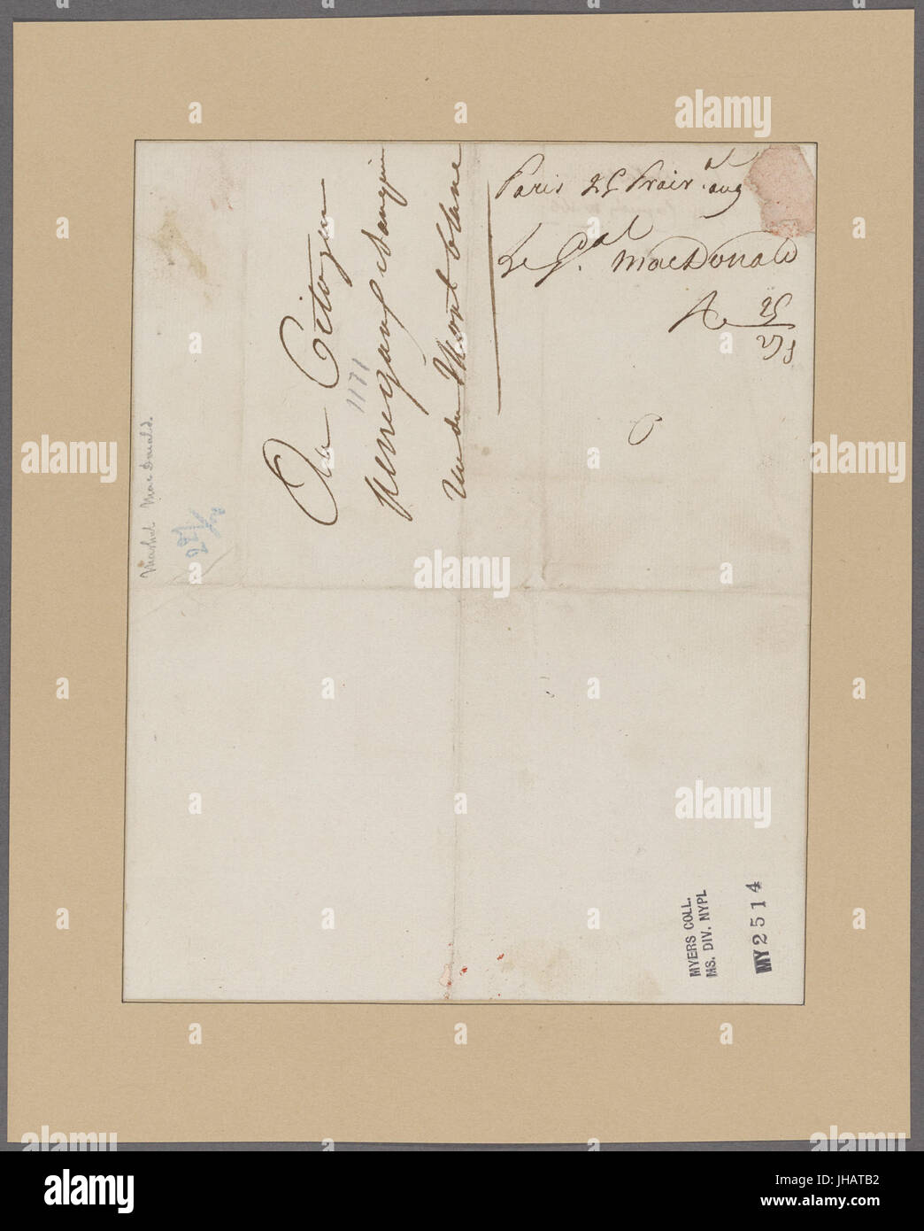 Jacques macdonald hi-res stock photography and images - Alamy