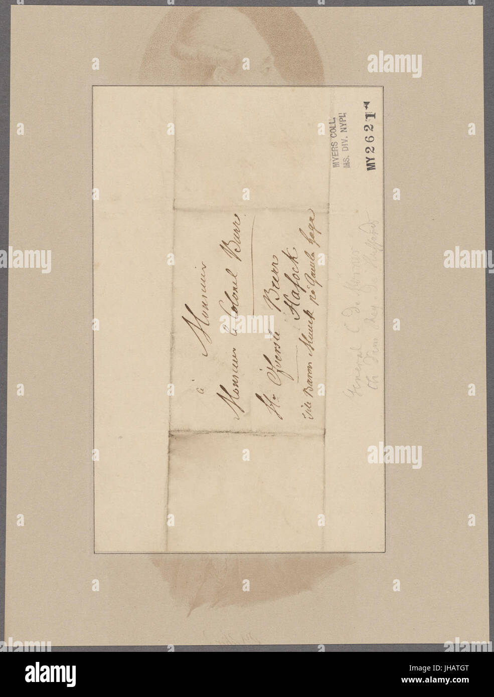 Colonel burr hi-res stock photography and images - Alamy