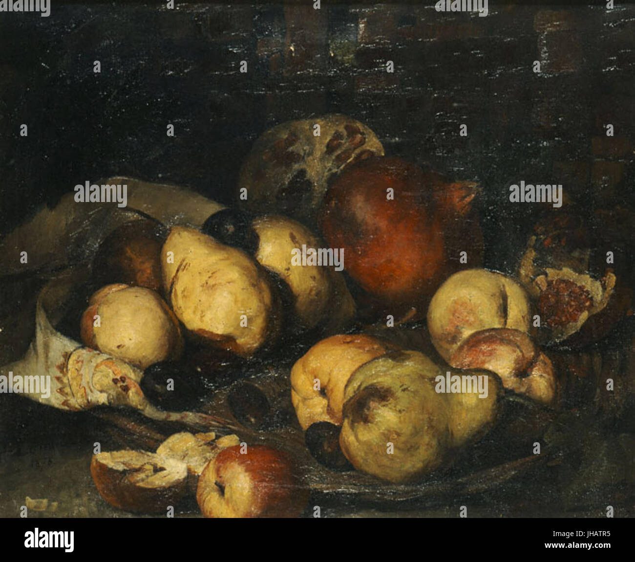 Fruit basket by Polychronis Lembesis Stock Photo - Alamy