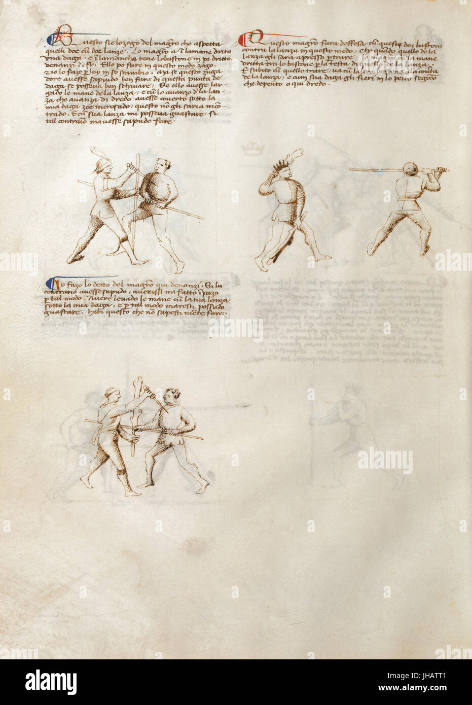 Fiore dei liberi manuscript hi-res stock photography and images - Alamy