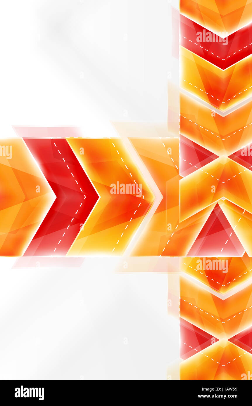 Arrow background. web brochure, internet flyer, wallpaper or cover ...