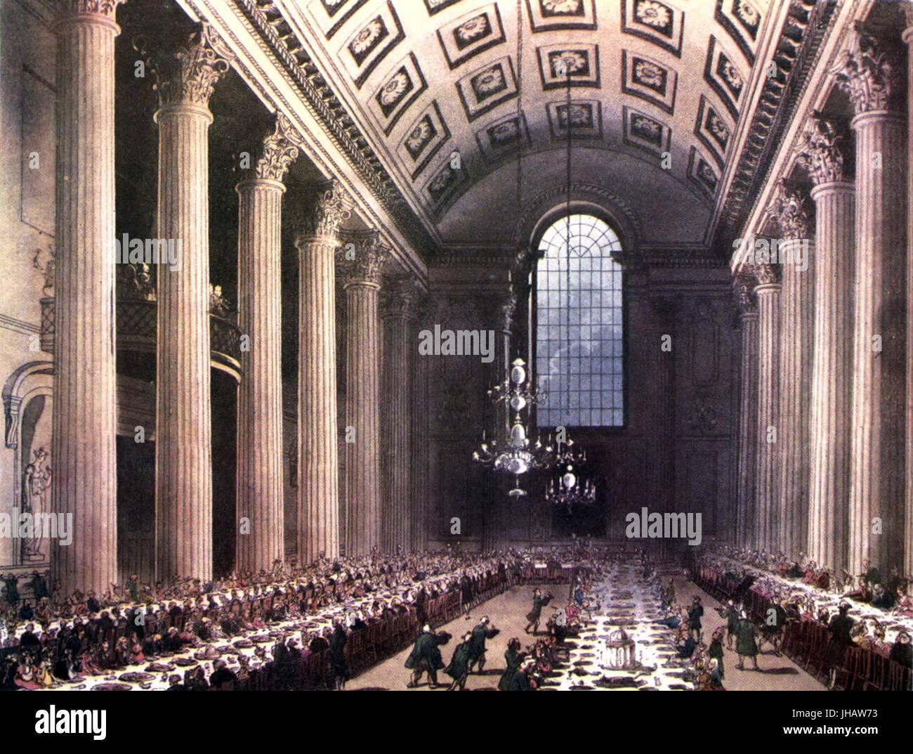 Egyptian hall, mansion house hi-res stock photography and images - Alamy