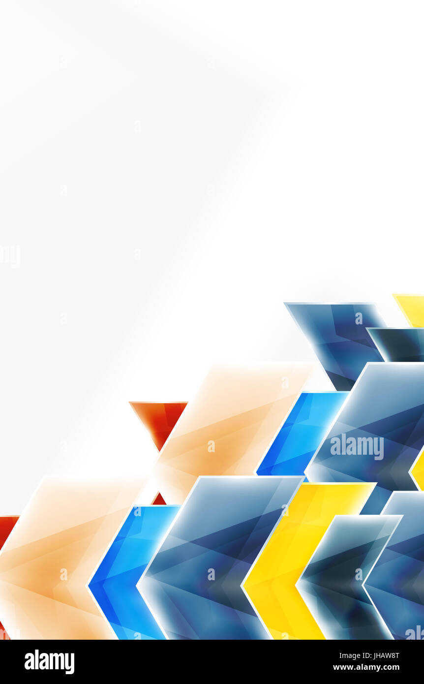 Glass glossy arrow motion background. web brochure, internet flyer ...