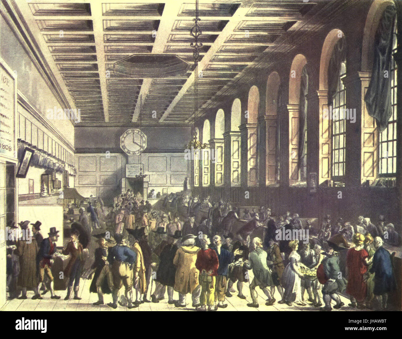 London long room custom house hi-res stock photography and images - Alamy