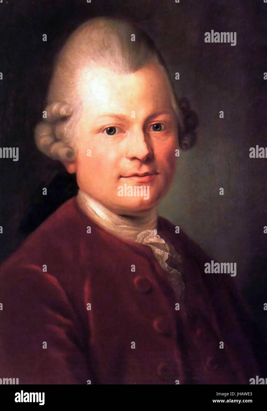 Gotthold Ephraim Lessing Kunstsammlung Uni Leipzig Stock Photo - Alamy