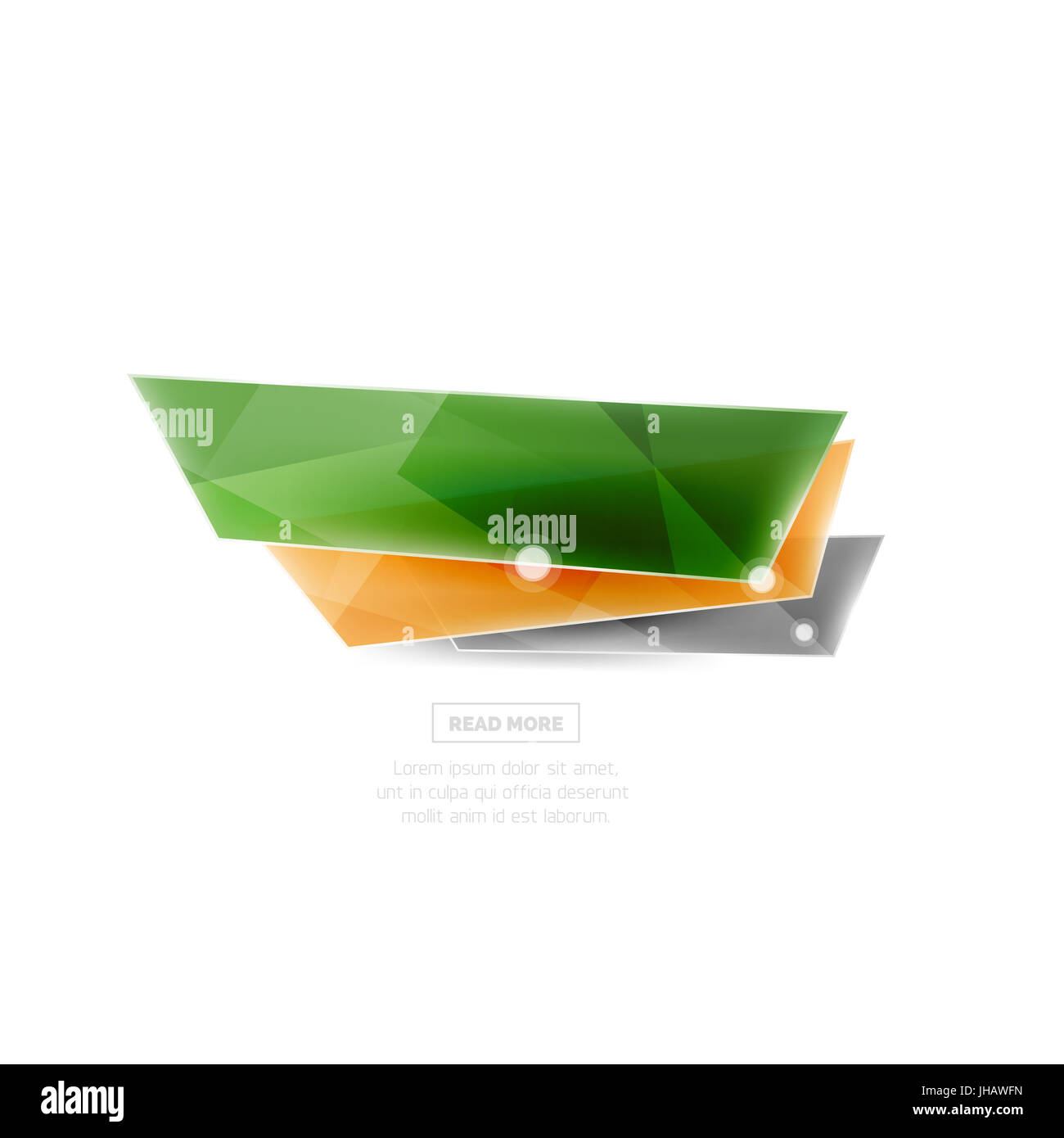geometric shape ad promo banner. Abstract universal layout Stock Photo ...