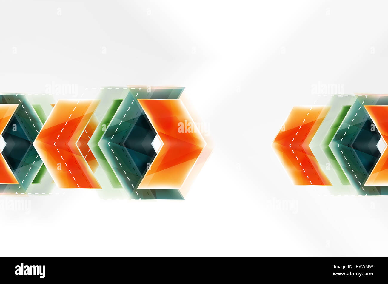 Colorful arrows composition. web brochure, internet flyer, wallpaper or ...