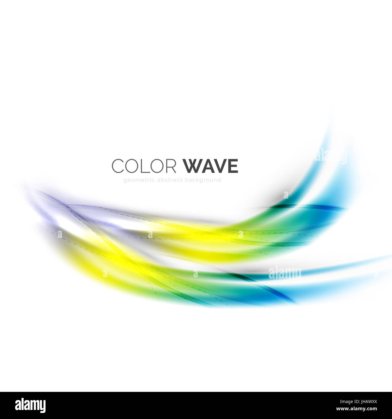 Color wave design element Stock Photo - Alamy