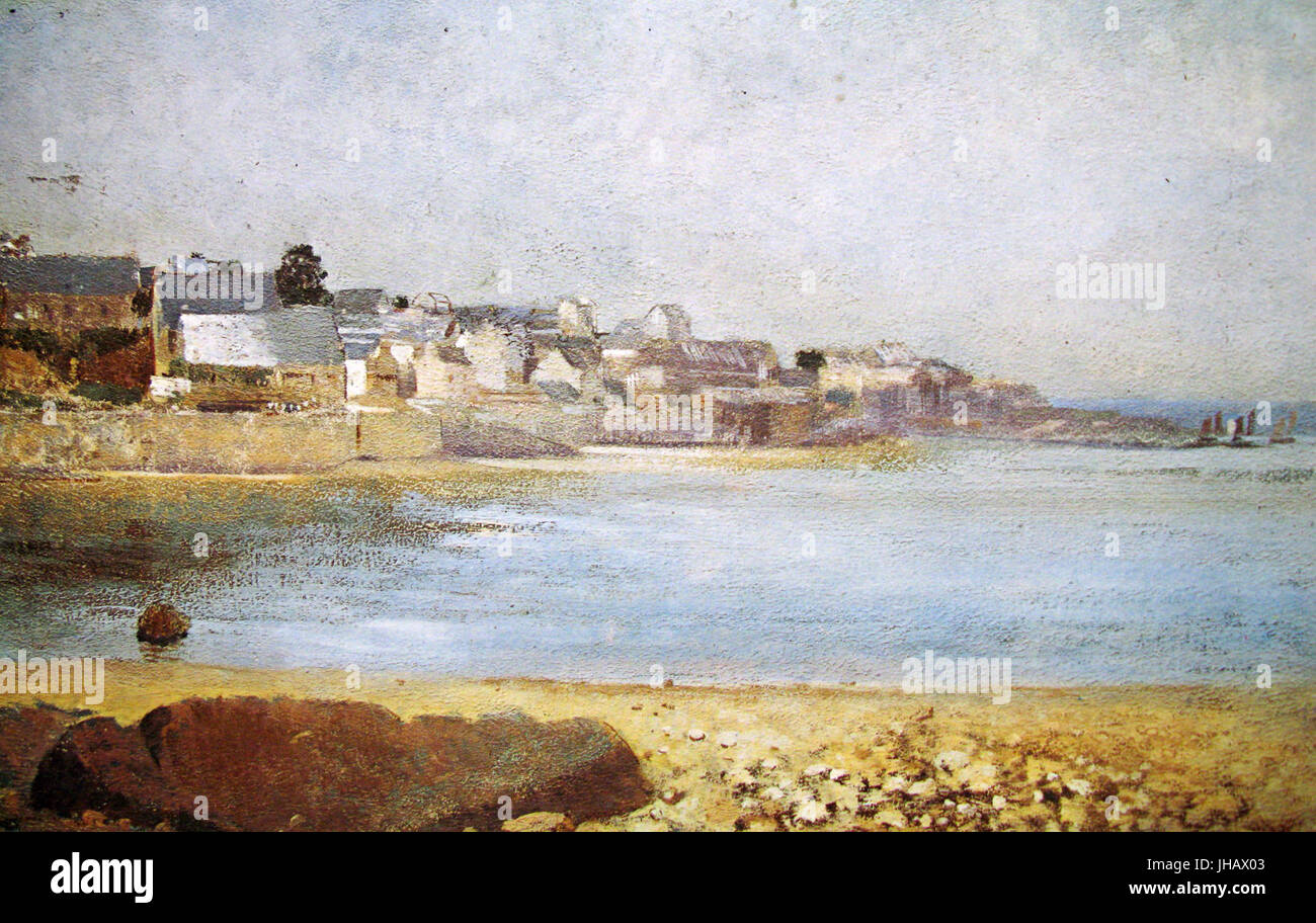 Odilon Redon - Port breton Stock Photo - Alamy