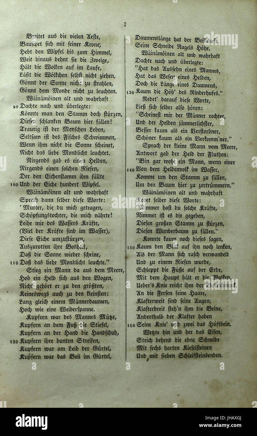 Kalewala, das National-Epos der Finnen - 007 Stock Photo - Alamy