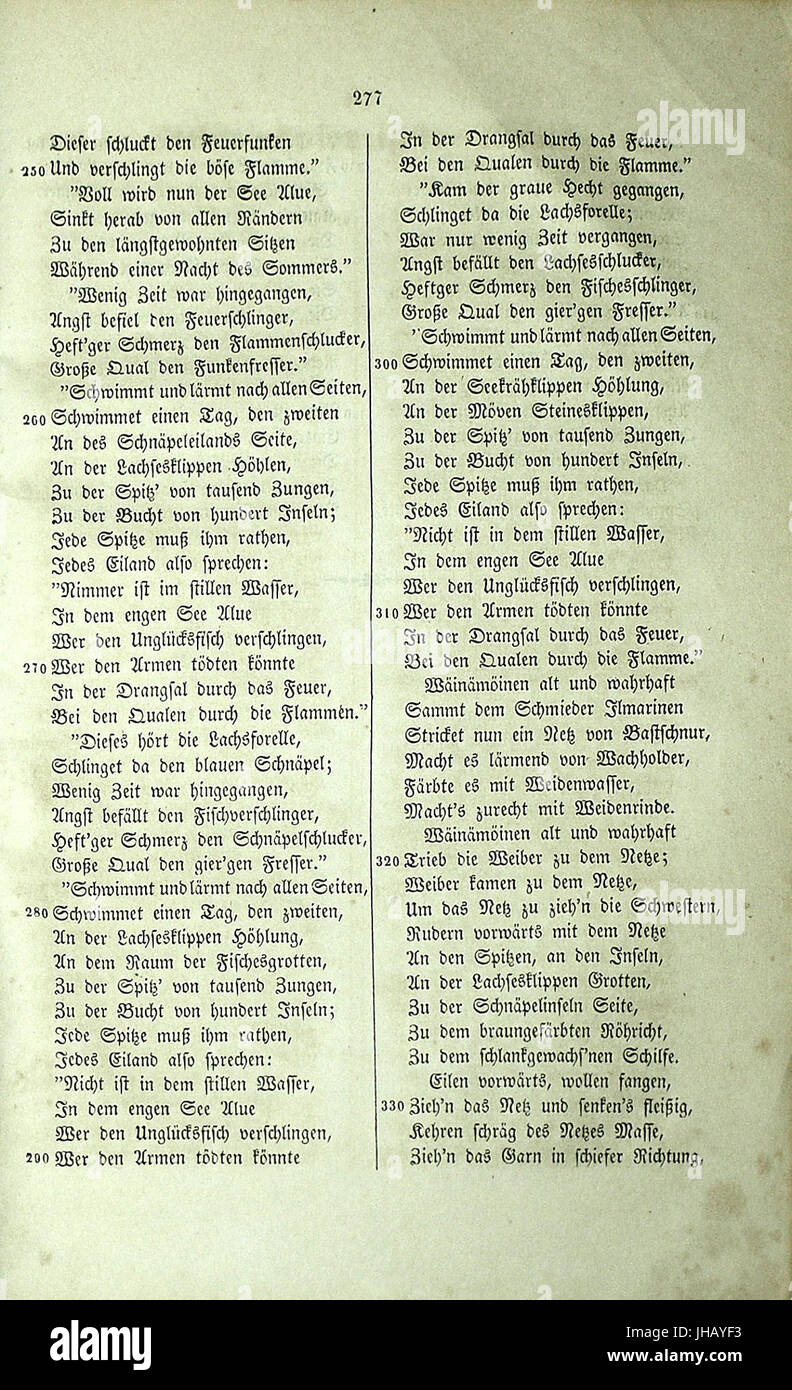 Kalewala, das National-Epos der Finnen - 277 Stock Photo - Alamy