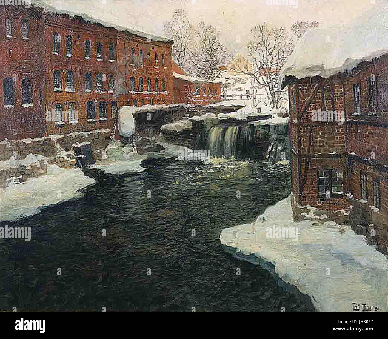 Frits thaulow art hi-res stock photography and images - Alamy