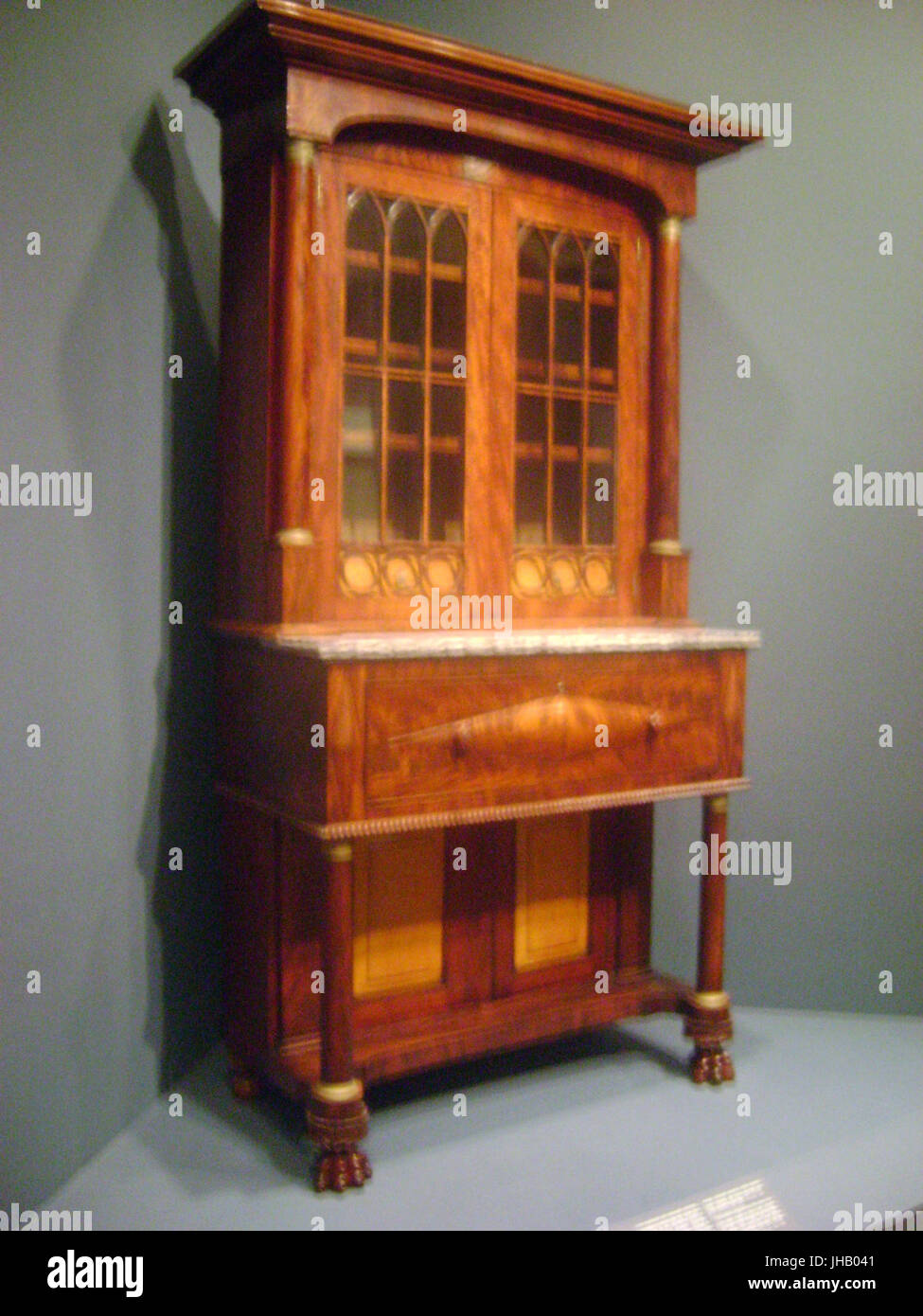 Empire Style Secretary Stock Photo - Alamy