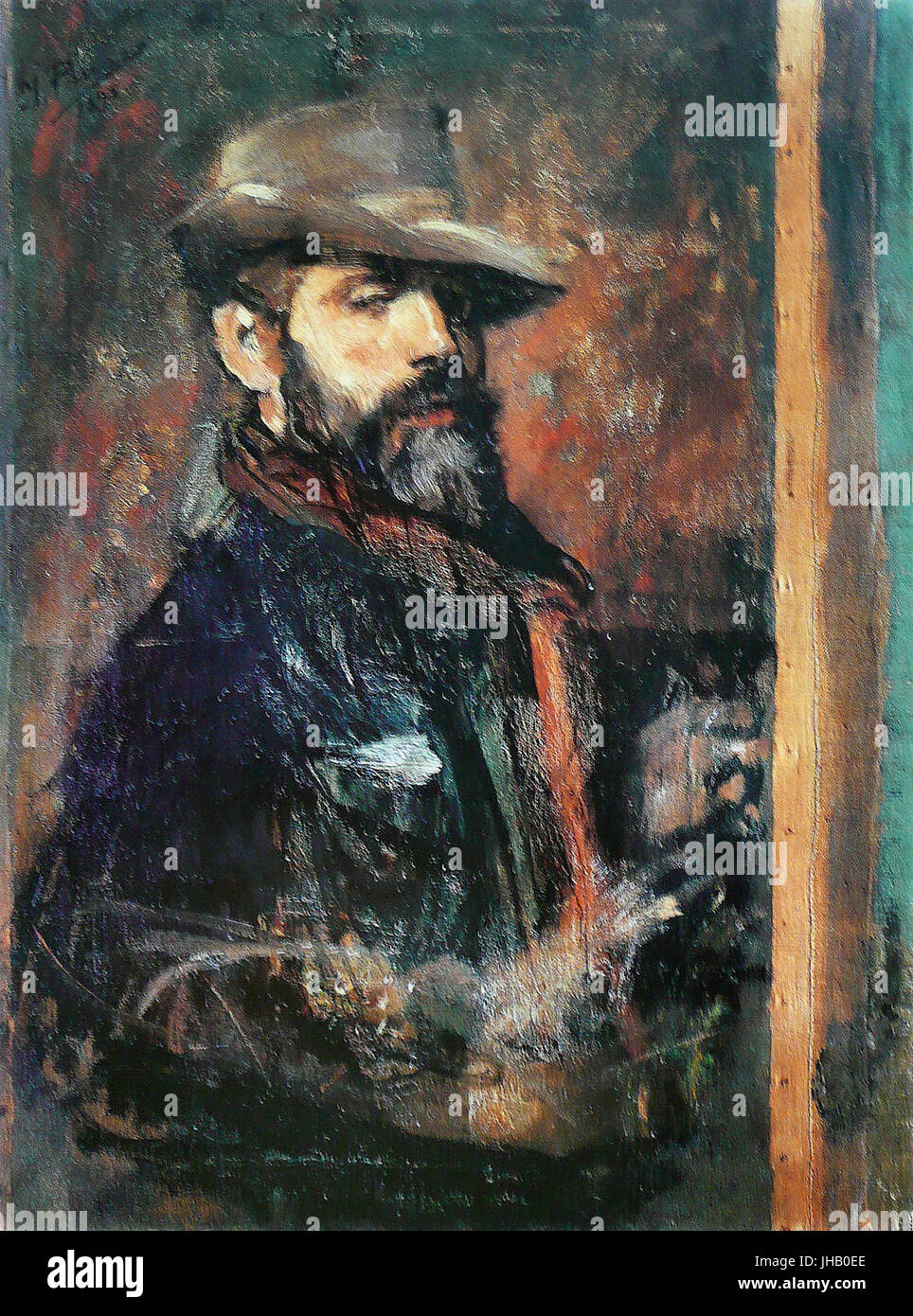 Ignacio Pinazo - Autoportrait Stock Photo - Alamy