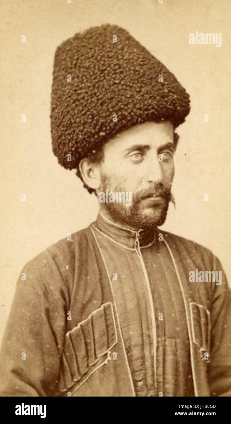Georgian portrait Pascal Sebah Stock Photo - Alamy