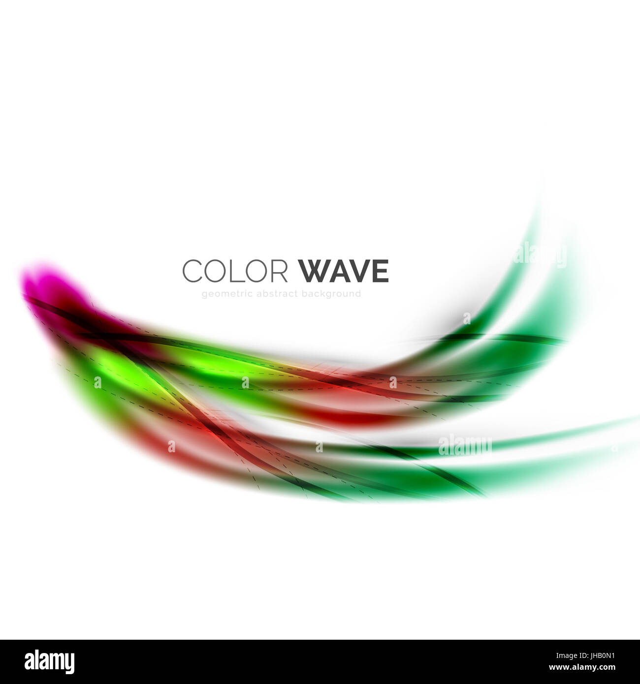 Color wave design element Stock Photo - Alamy