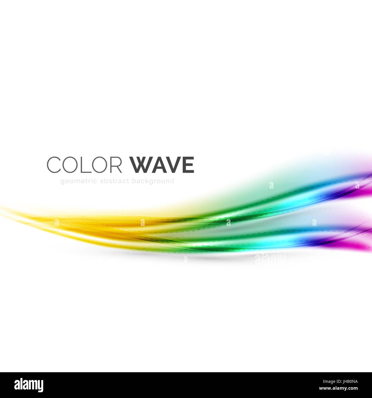 Color wave design element Stock Photo - Alamy