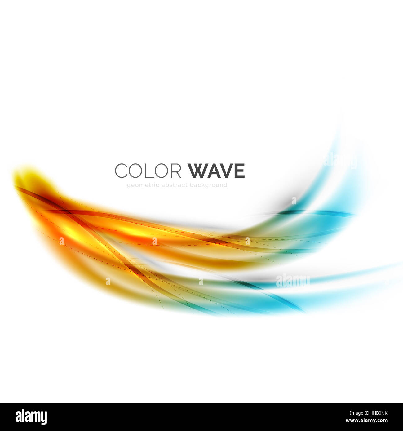 Color wave design element Stock Photo - Alamy