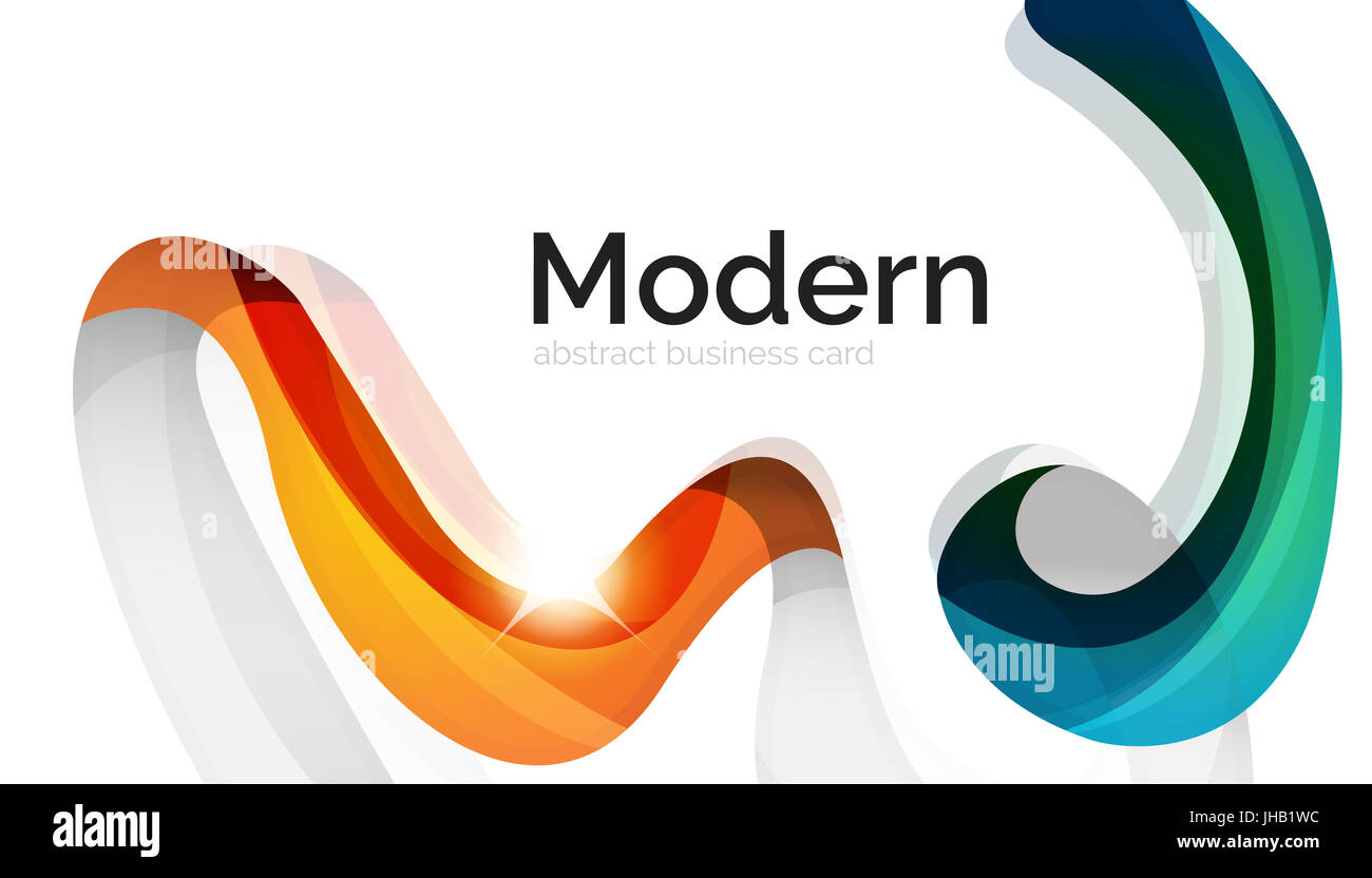 Wave light abstract background- color curve stripes and lines in ...