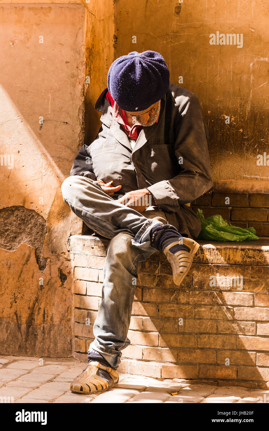 Beggar marrakech morocco africa hi-res stock photography and images - Alamy
