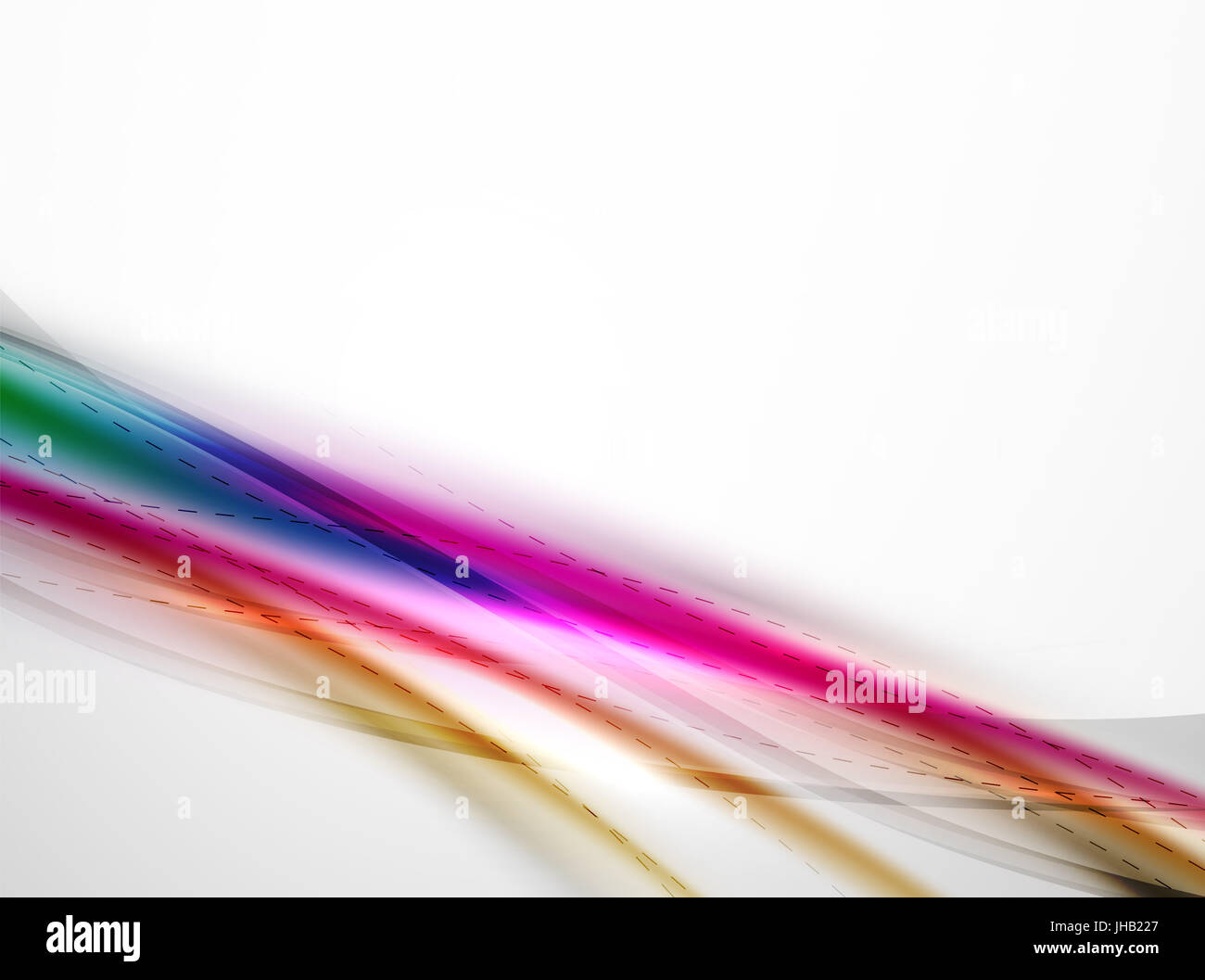 Rainbow color glossy silk elegant wave. abstract background Stock Photo ...