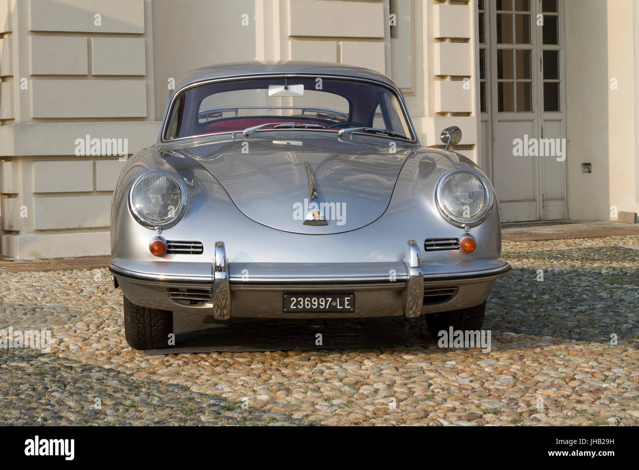 A Porsche 1600 Super. Supercar and luxury sports car on exhibition ...