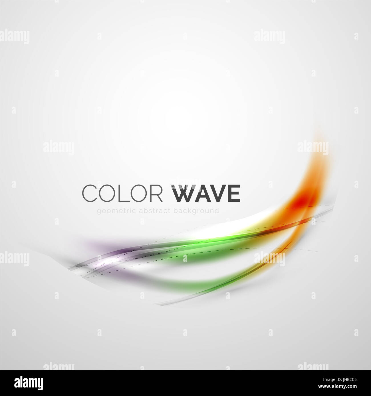 Color wave design element Stock Photo - Alamy