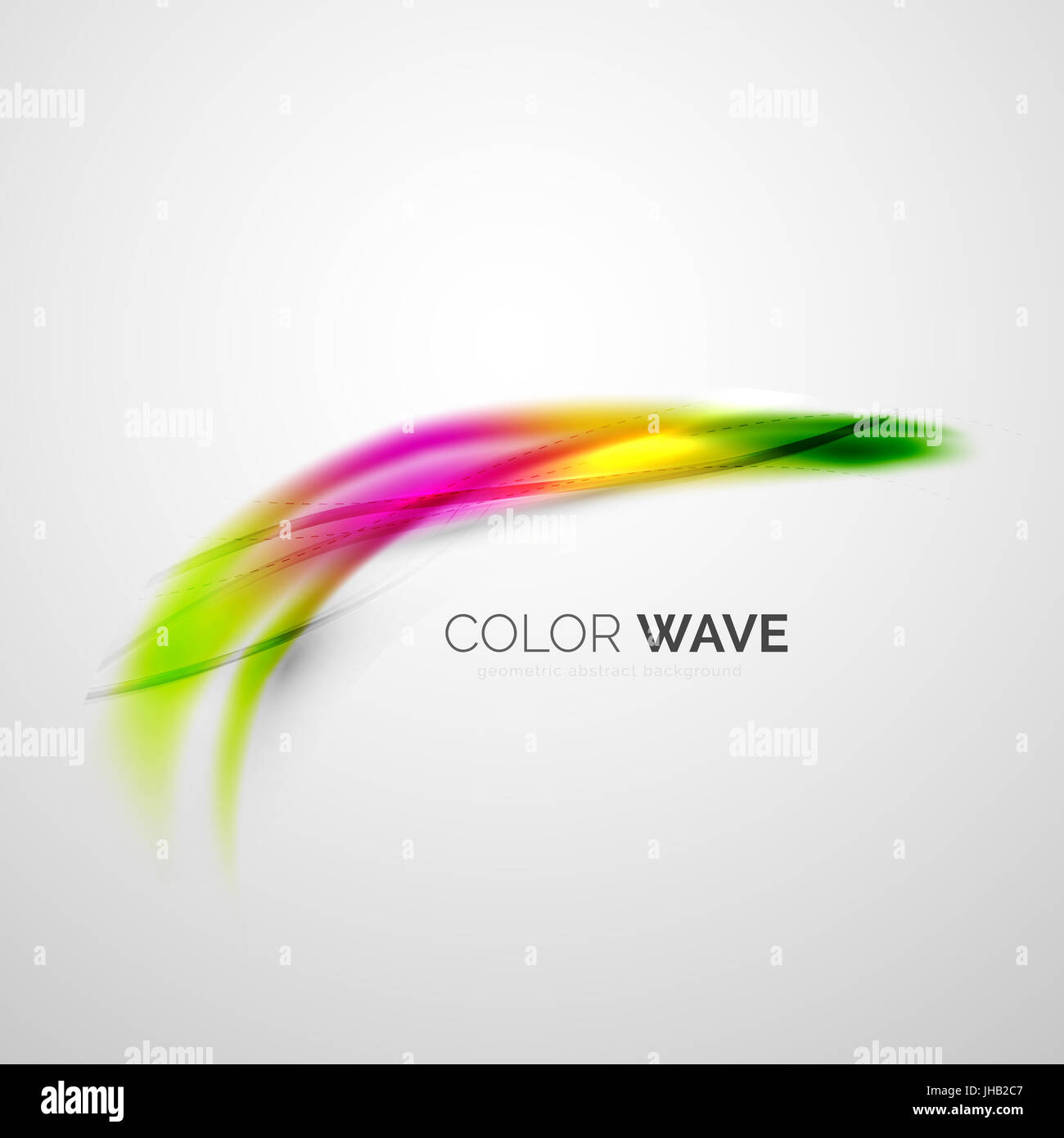 Color wave design element Stock Photo - Alamy