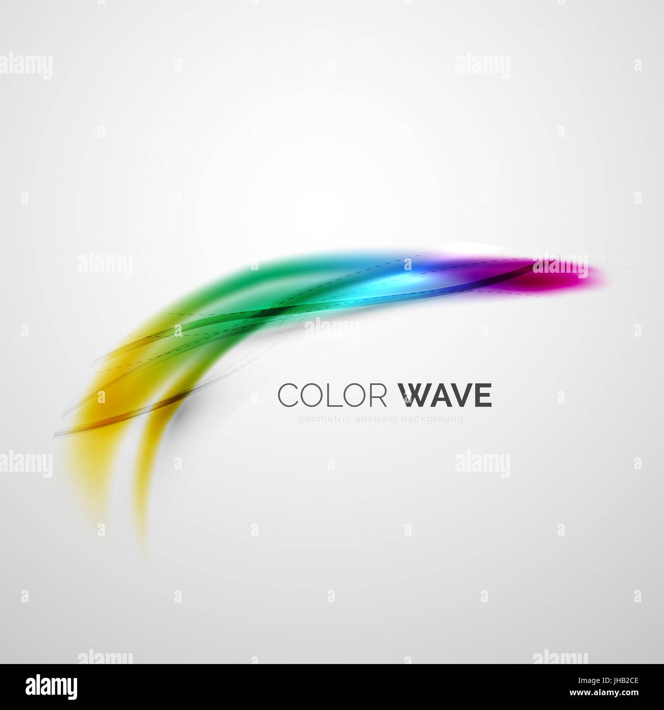 Color wave design element Stock Photo - Alamy