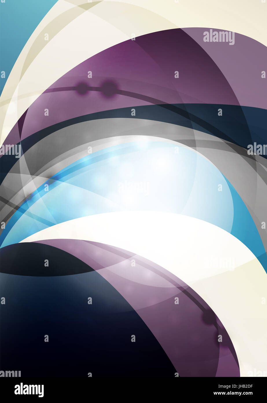 Modern curve stripes template, corporate business background Stock ...