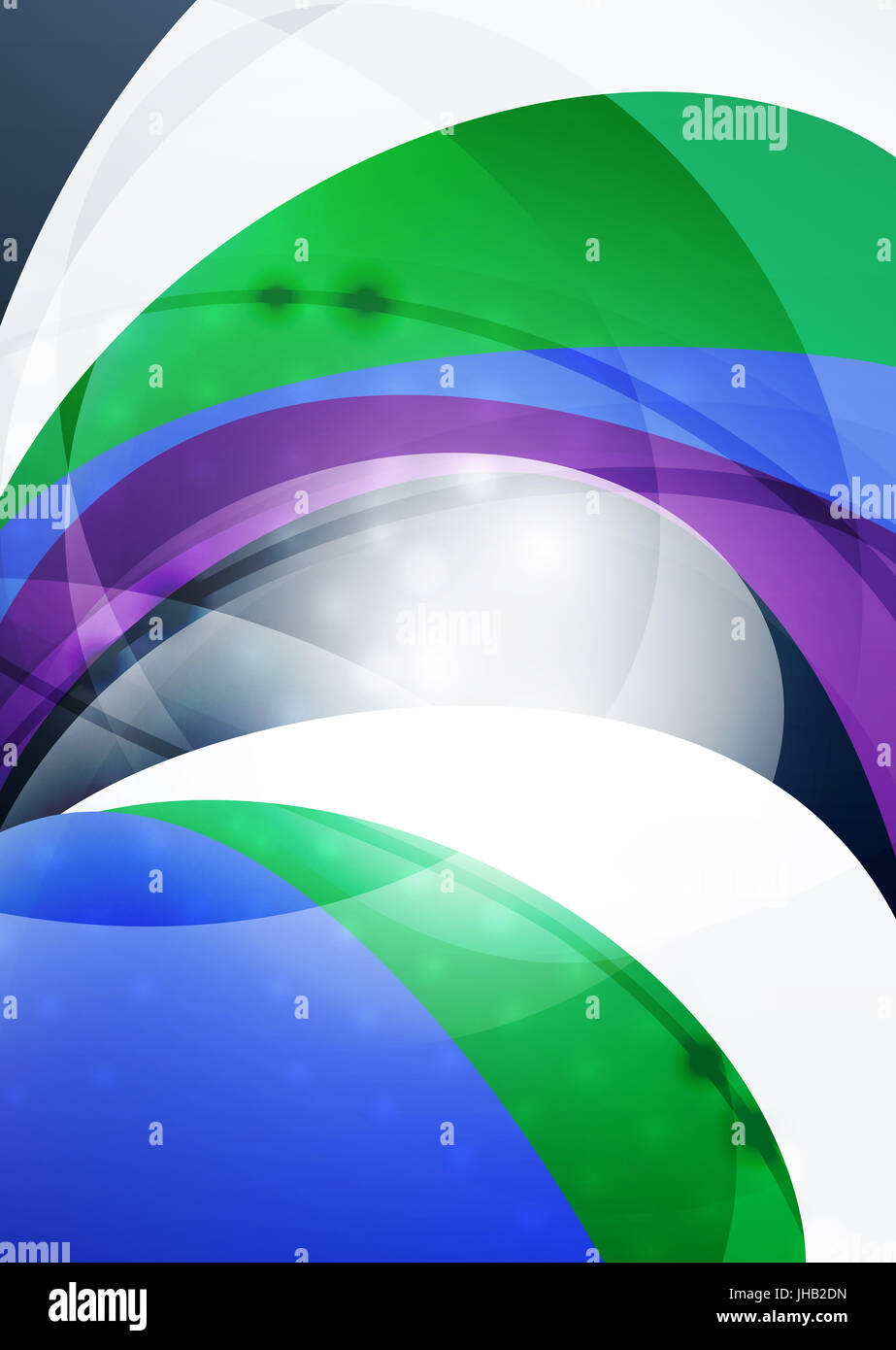 Modern curve stripes template, corporate business background Stock ...