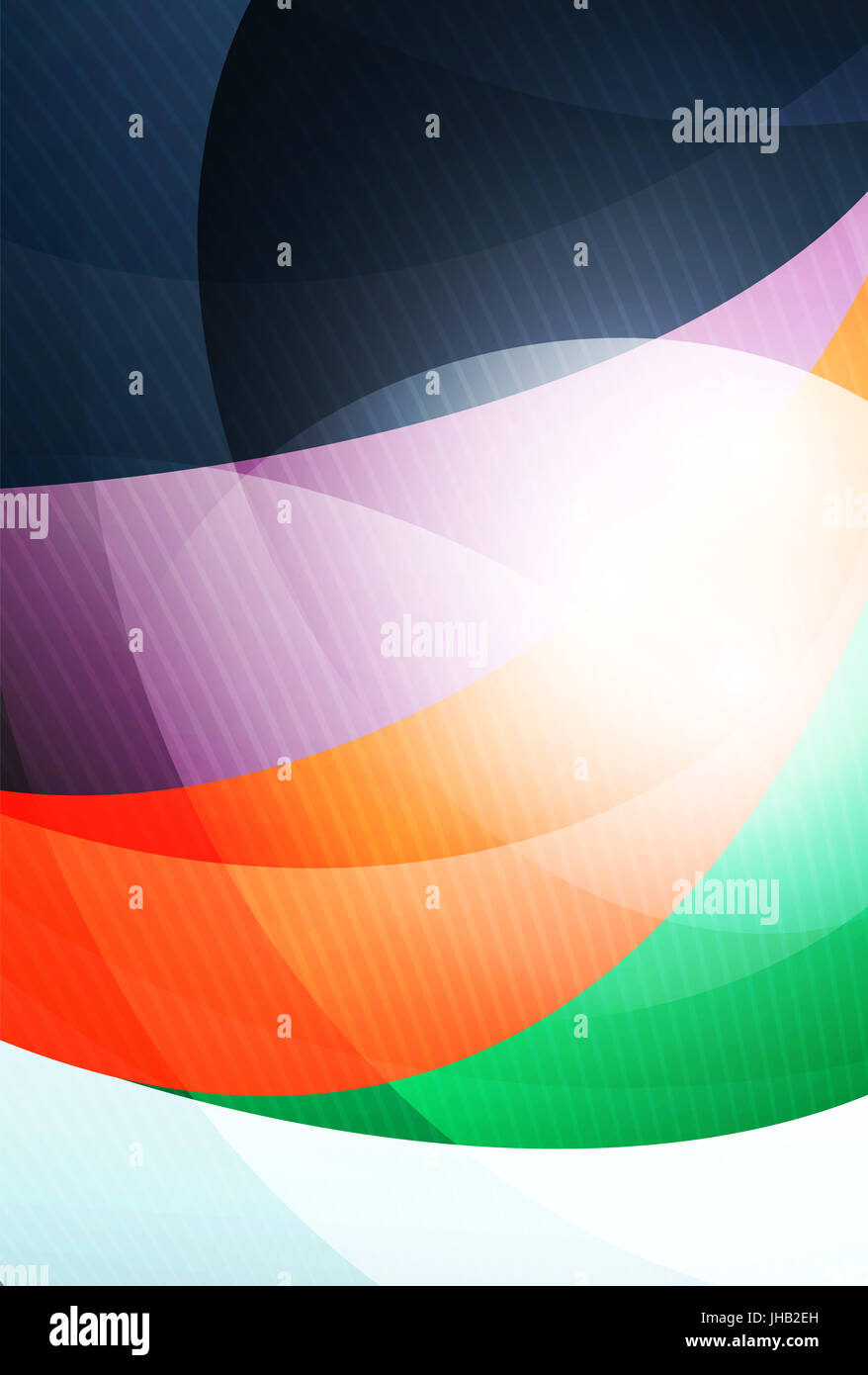 Modern curve stripes template, corporate business background Stock ...