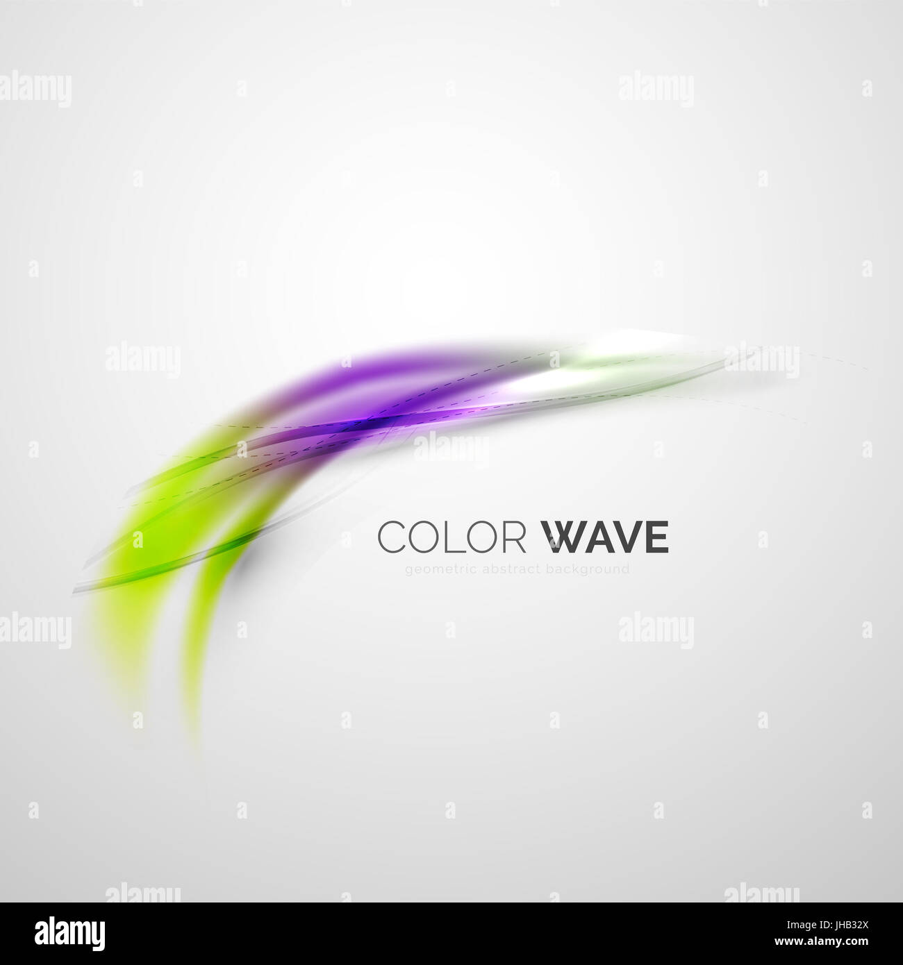 Color wave design element Stock Photo - Alamy