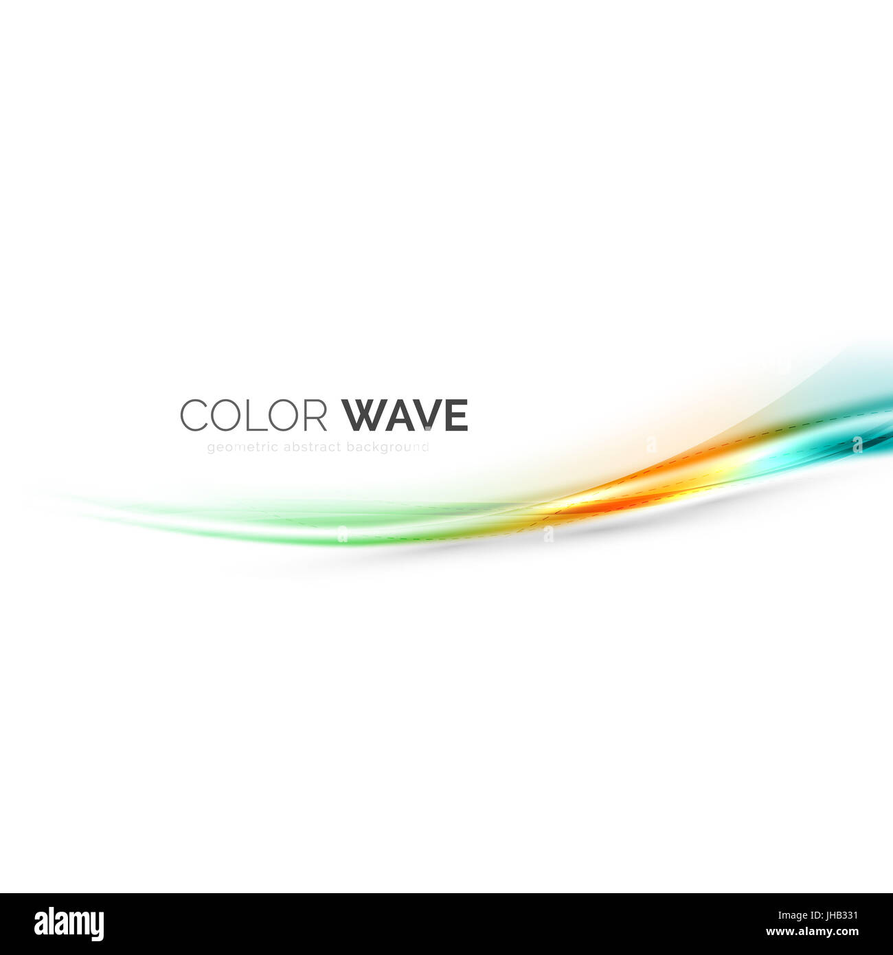Color wave design element Stock Photo - Alamy