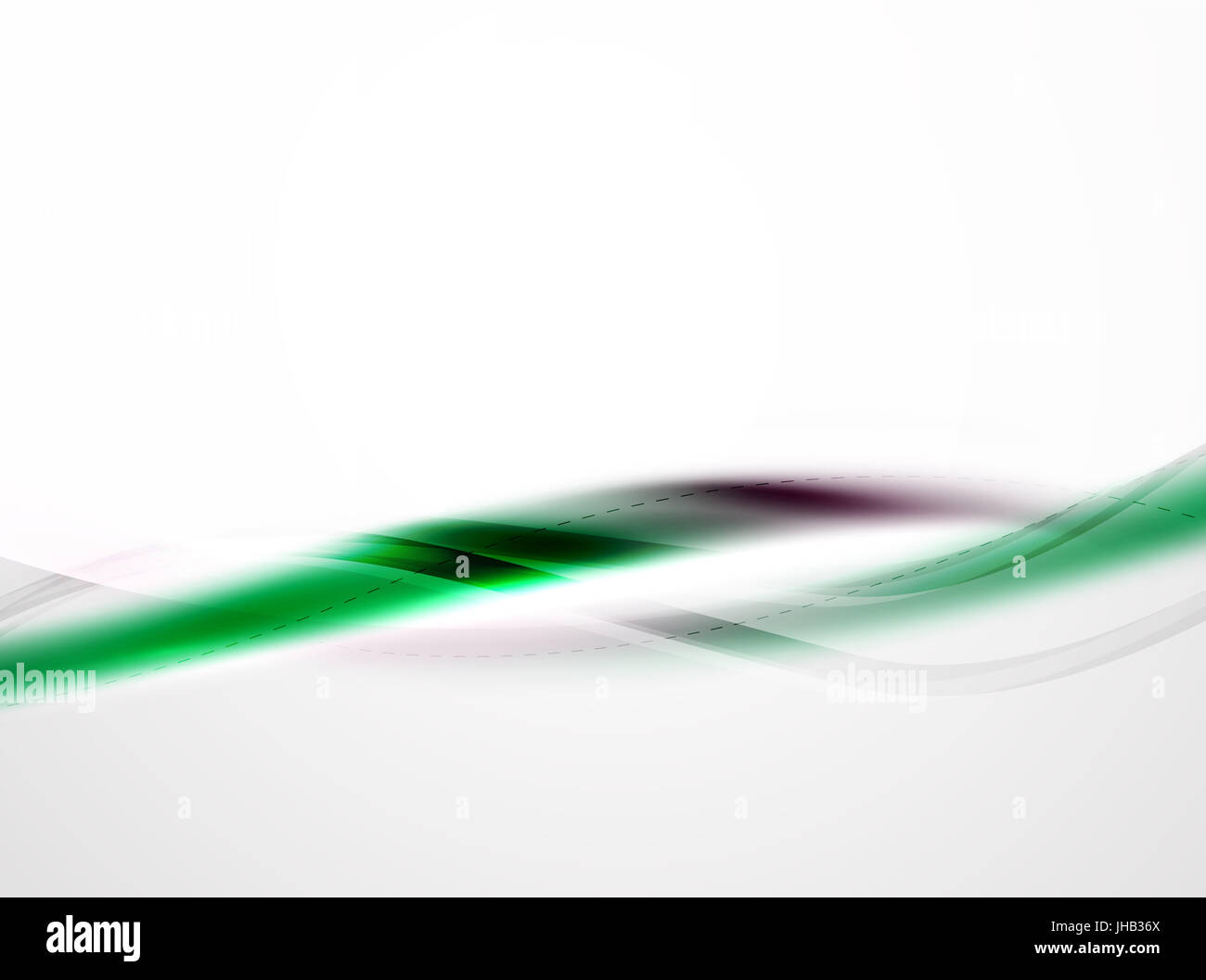 Futuristic green color in wave template. illustration Stock Photo - Alamy