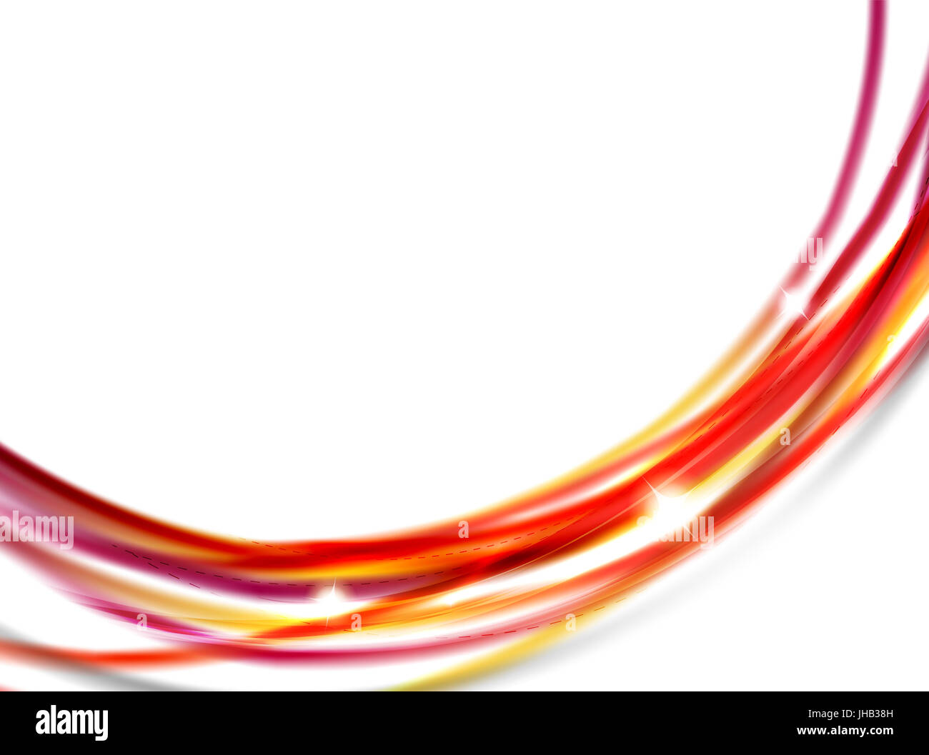 Red and orange color lines in swirl circle background Stock Photo - Alamy