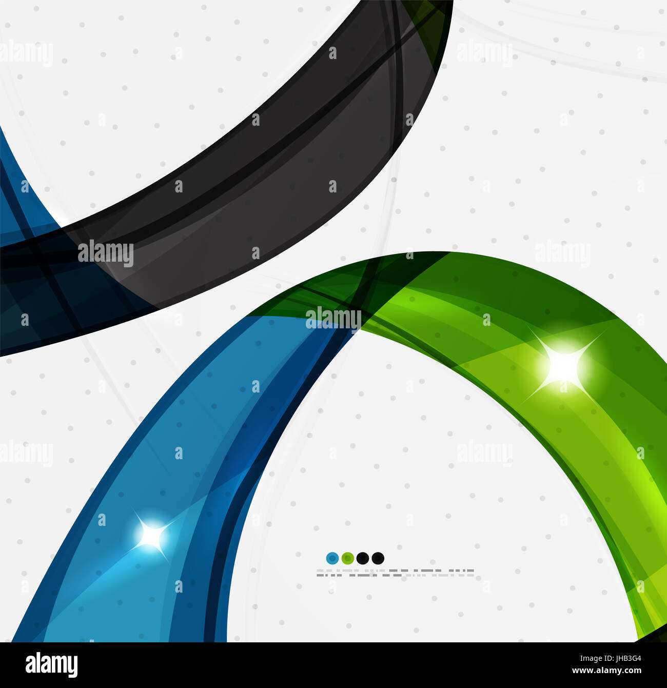 Smooth wave line abstract background - color curve stripes and lines in ...