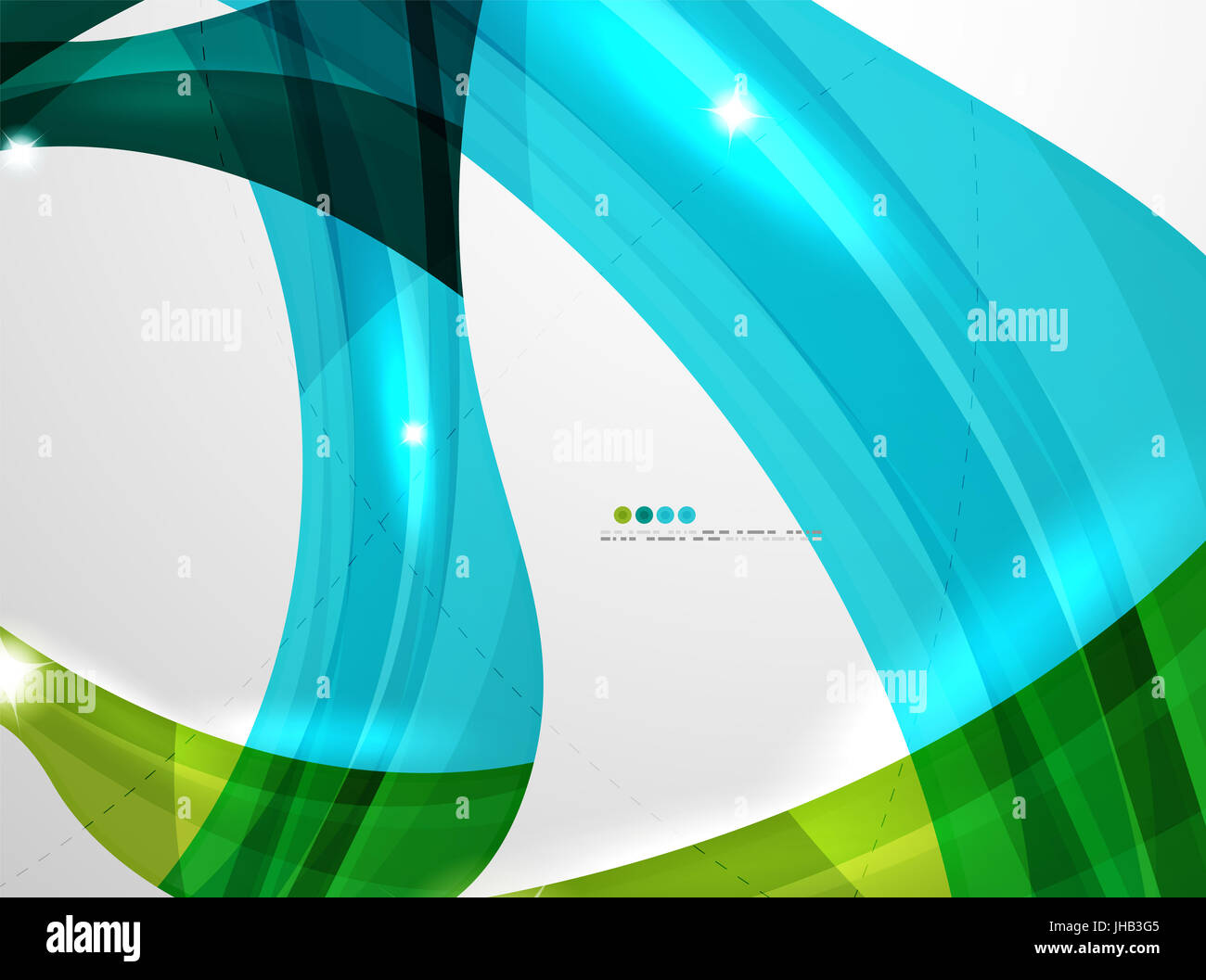 Smooth wave line abstract background - color curve stripes and lines in ...